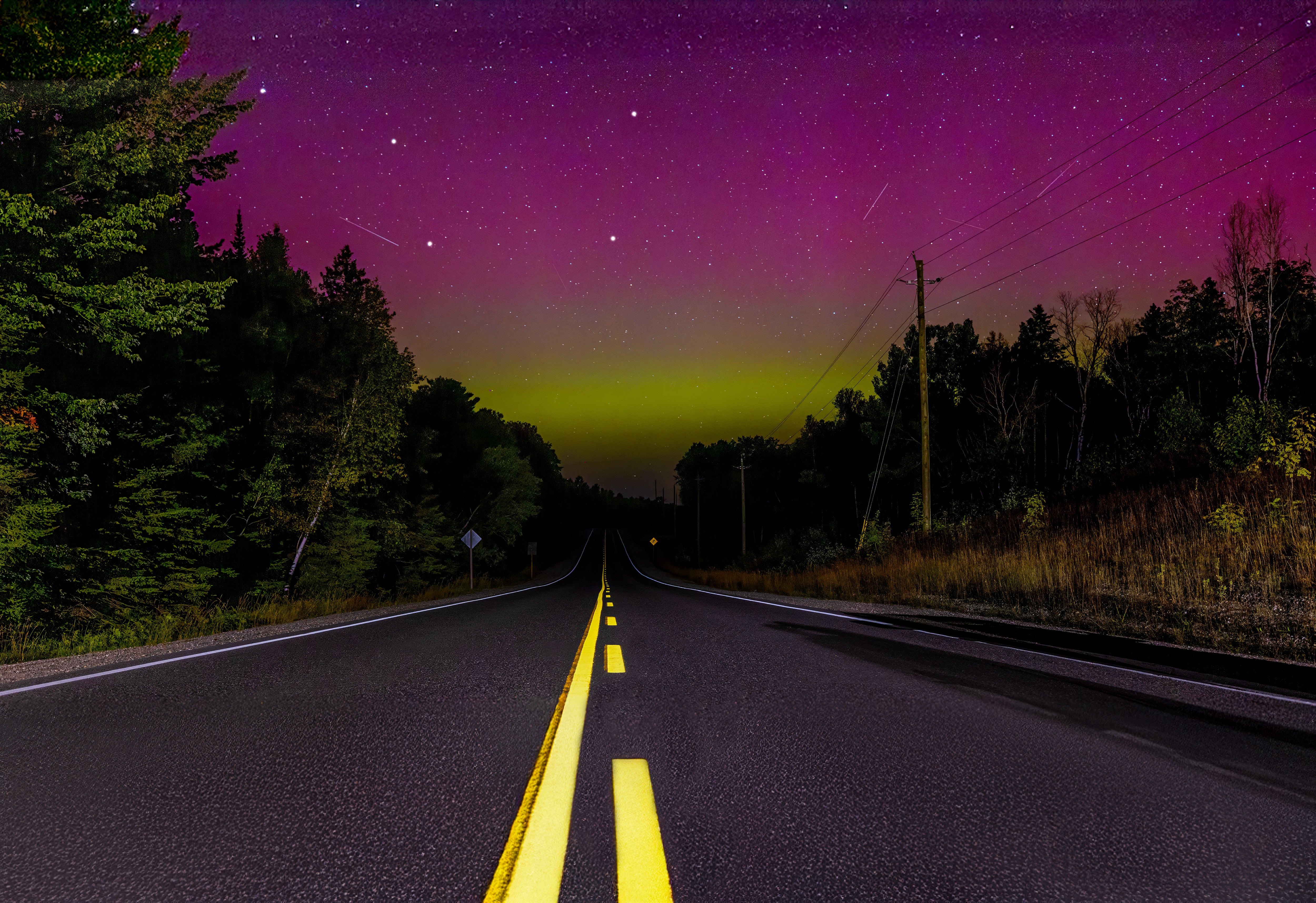 Canvas - Aurora Highway 108 – Northern Exposures Photography